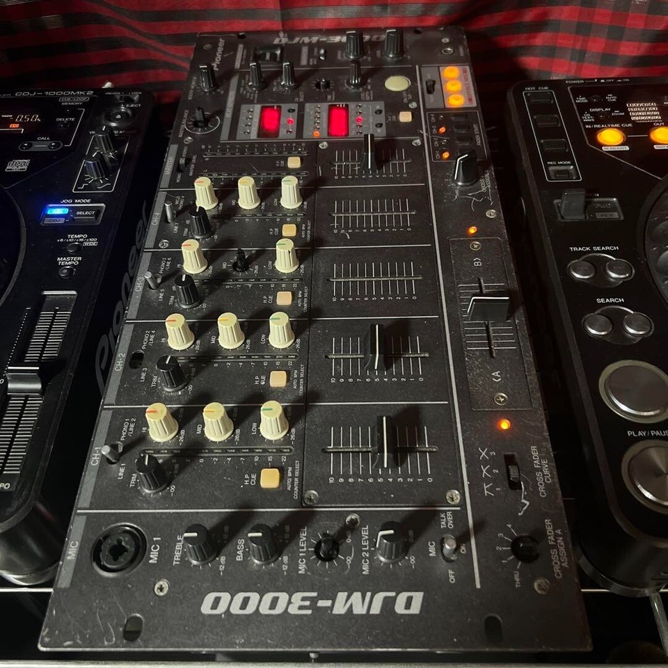 Pioneer CDJ set [CDJ-1000MK2 • CDJ-1000MK2 • DJM-3000] Scratch DJ Mixer ...
