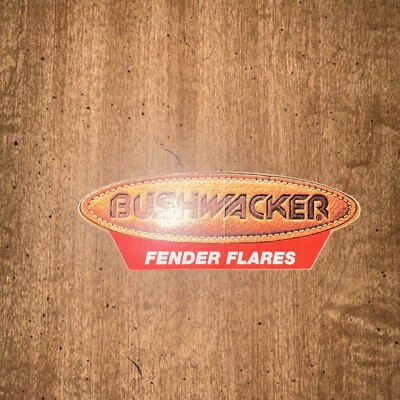 Bushwhacker Fender Flares Sticker | eBay