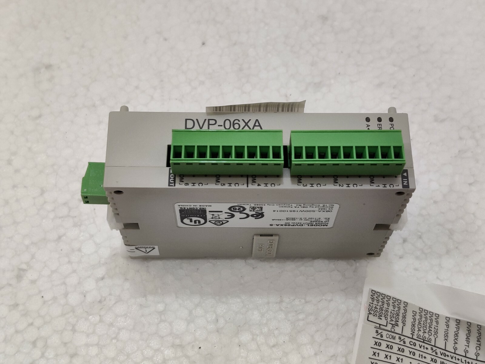 Delta DVP06XA-S Extension Module | eBay