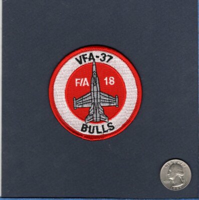 VFA-37 BULLS US Navy F-18 HORNET Strike Fighter Legacy Squadron Bullet ...