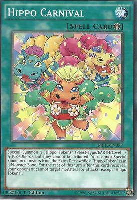 YU-GI-OH CARD: HIPPO CARNIVAL - MP15-EN099 - 1st EDITION | eBay UK