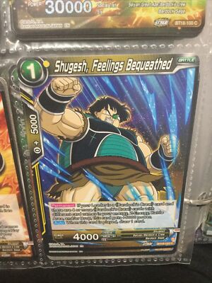 Dawn of the Z Legends - BT18-103 C - Shugesh, Feelings Bequeathed | eBay