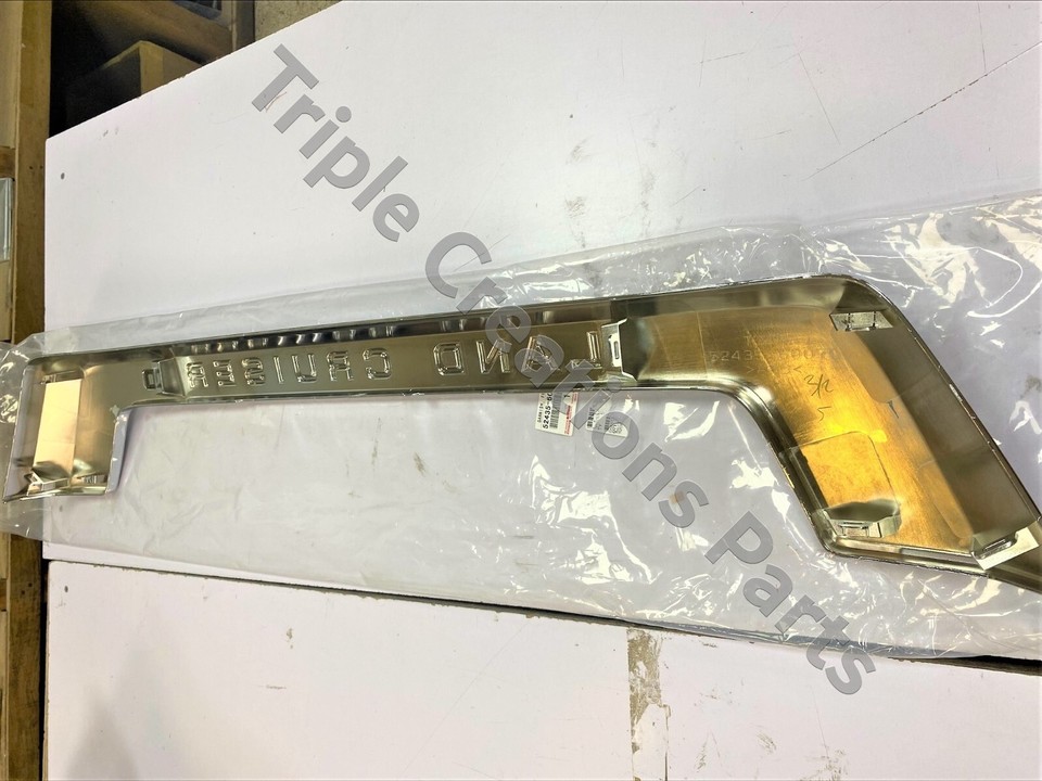 TOYOTA GENUINE OEM 52435-60070 GARNISH, FRONT BUMPER 5243560070 | eBay UK