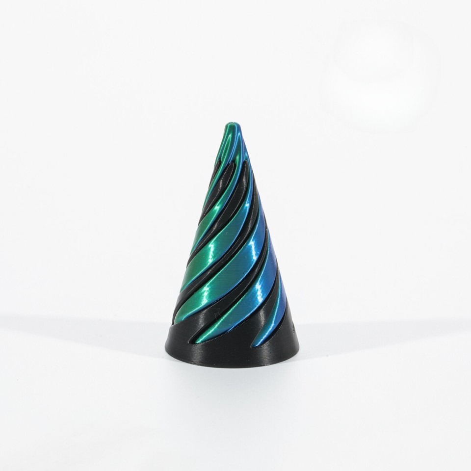 3d Printed Fidget Cone Toy Impossible Pyramid Passthrough Sculpture ...