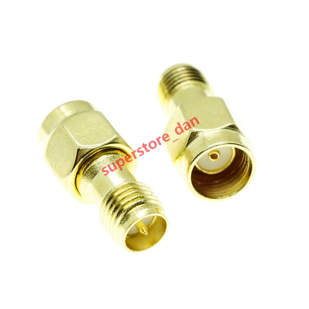 1Pcs Quick SMA male To SMA Female RPSMA MALE no screw push on RF ...