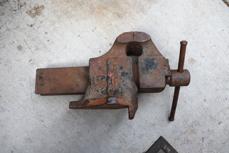 Vintage Desmond Stephan Simplex 33P Machinist Bench Vise 3 3/4" free ...