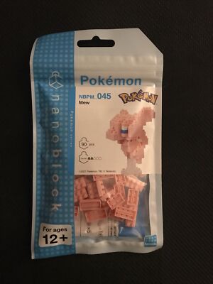 Nanoblock Pokemon Mew Building Set NEW IN STOCK | eBay