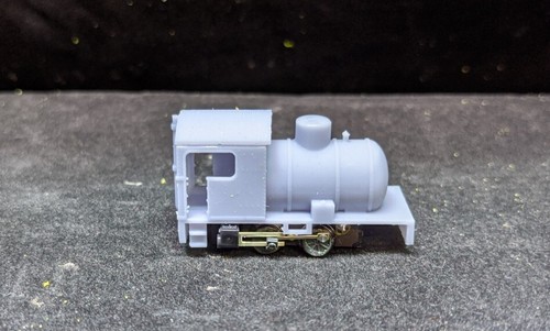 N Gauge 1:148 Bagnall Fireless Locomotive Body for TU-Koppel A ...
