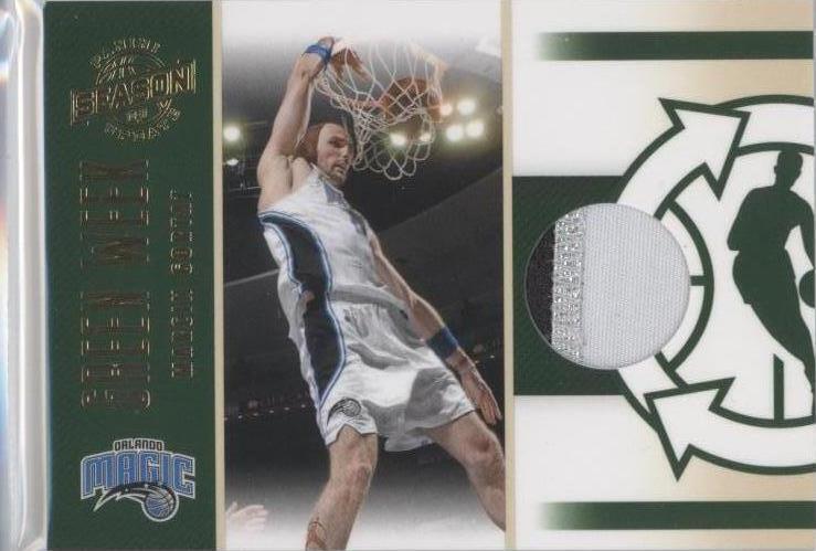 2010-11 Panini Season Update - Green Week Jerseys Marcin Gortat #17 ...