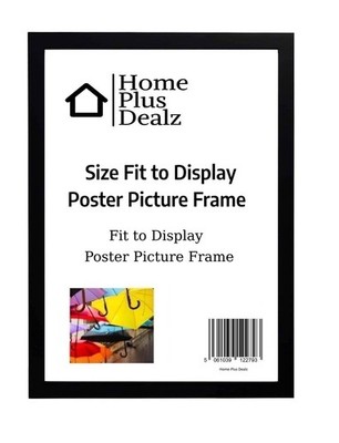 BLACK Picture Frame A1 A2 A3 A4 70x100cm Modern Poster Photo Frames ...