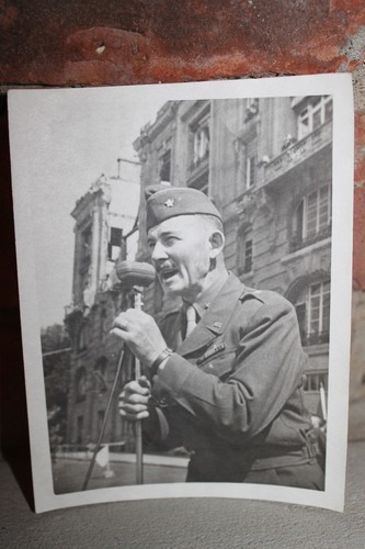 WW2 U.S. ARMY ONE STAR GENERAL PHILIPS PHOTOGRAPH, TAKEN IN FRANCE | eBay