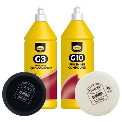 Farecla G3 Advanced Compound & G10 Rubbing Compound & GMC606 & GMF601 ...