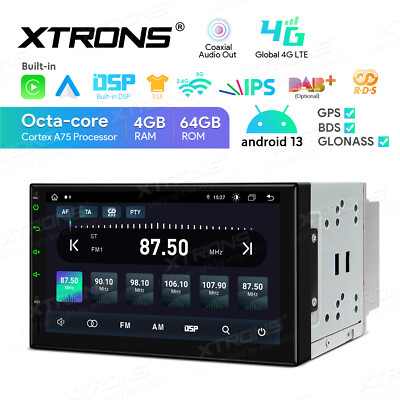 7" Android 14 8Core 64GB Car Play Car Stereo GPS Radio Head Unit WIFI ...