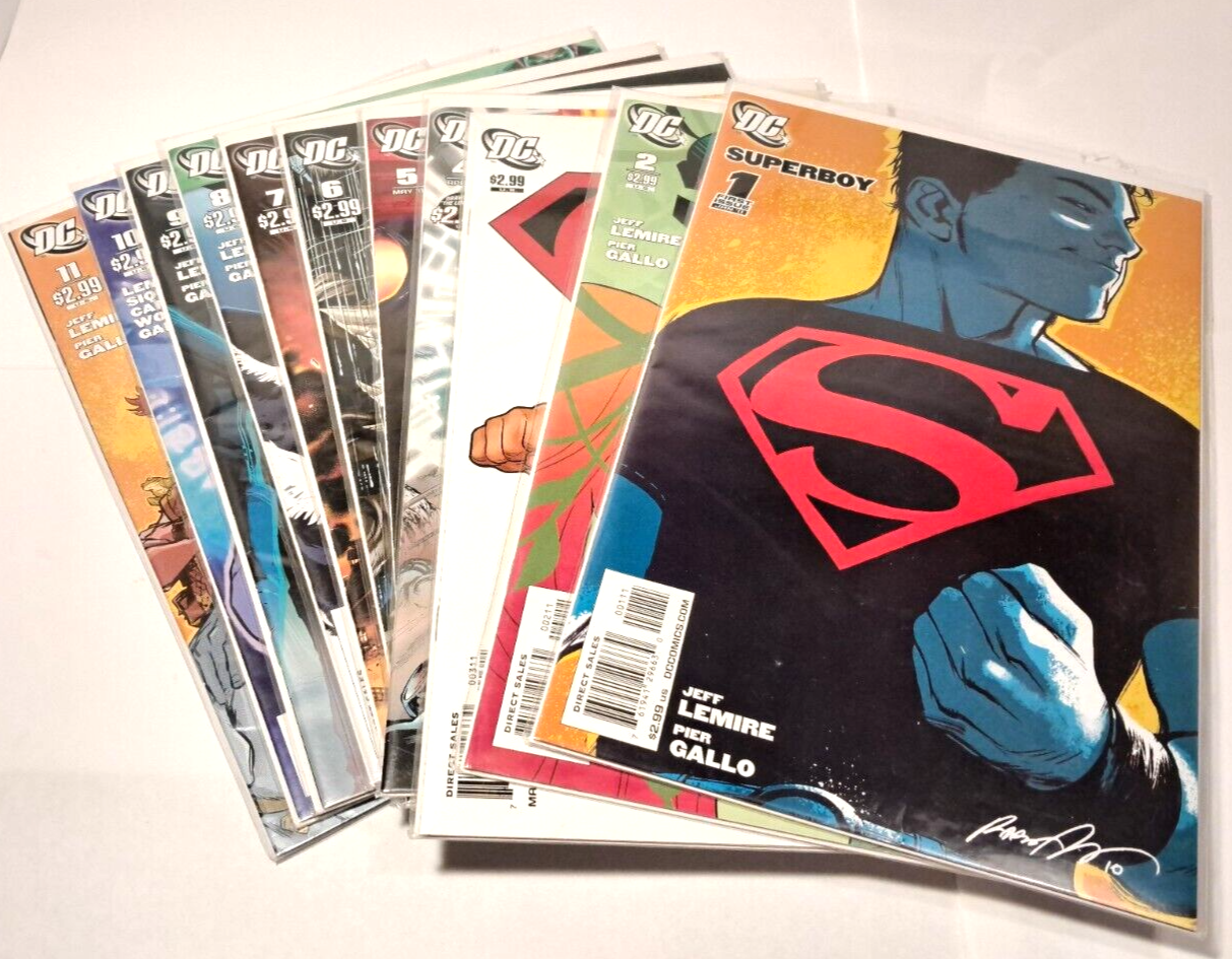 Superboy Issue #1 Jan 2011- Issue #11 Oct 11 Comic Dc Lot | eBay
