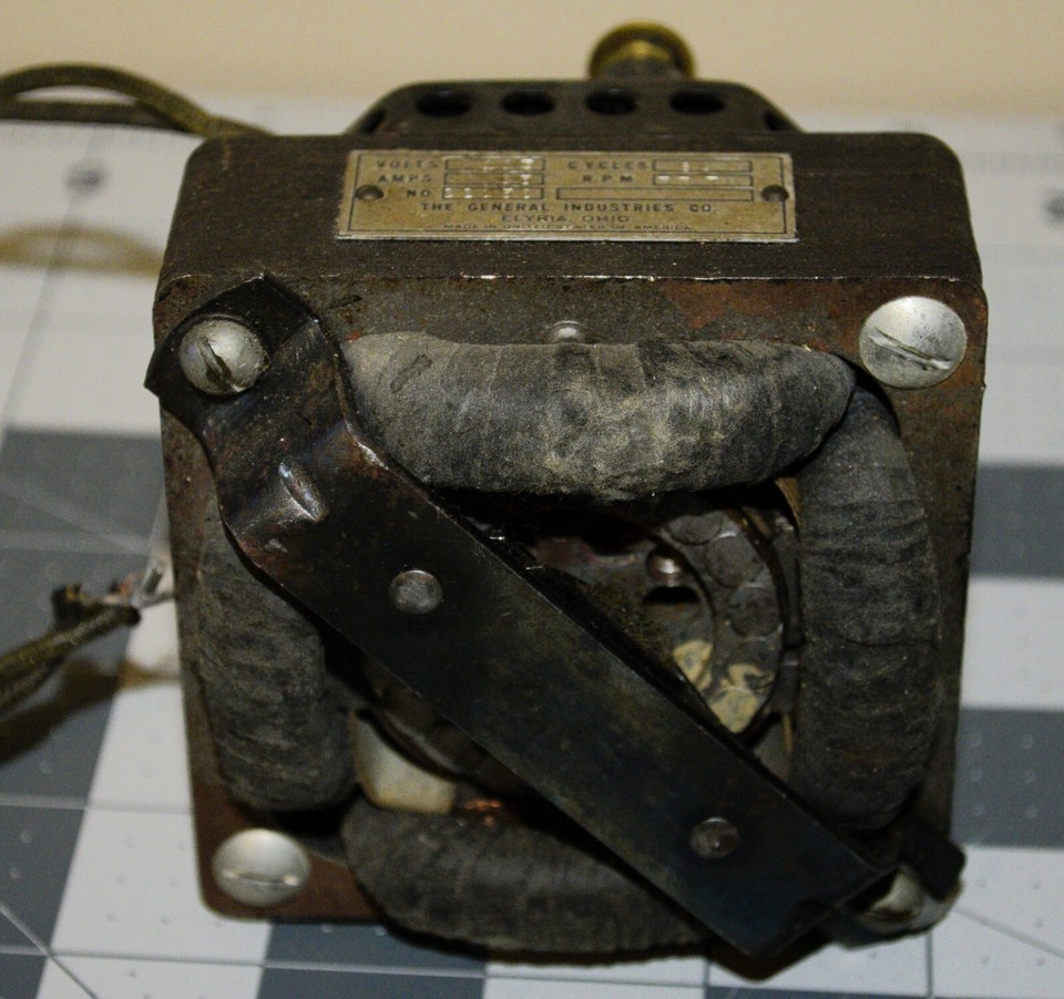 Vintage "The General Industries Co. " Phonograph Motor , 33 &78 RPM | eBay
