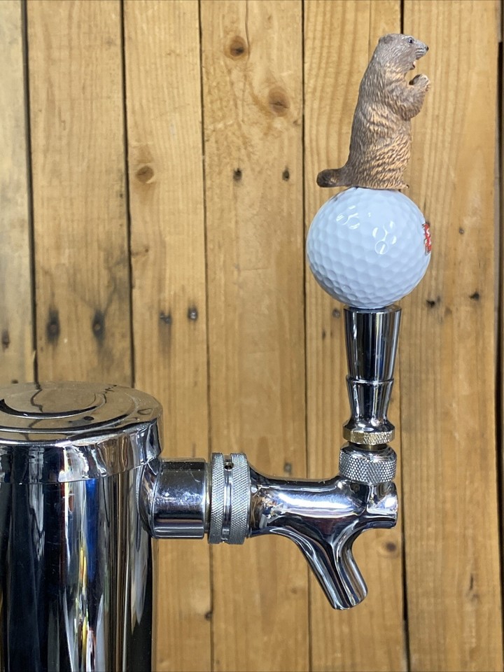 Stella Artois Beer Golf Tap Handle Caddyshack Gopher Draft Keg Short 4. ...