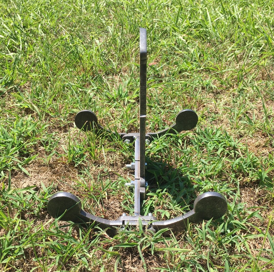 3/8" AR500 Prairie Dog Rocking Ground Stand - Hardened Steel Shooting ...