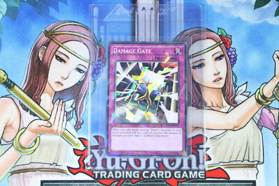 Yugioh Trap Card Damage Gate BP03-EN218 1st Ed Shatterfoil Rare | eBay