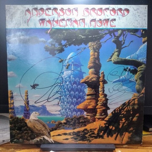 Yes - Anderson Bruford Wakeman Howe LP Signed by Anderson Howe Wakeman ...