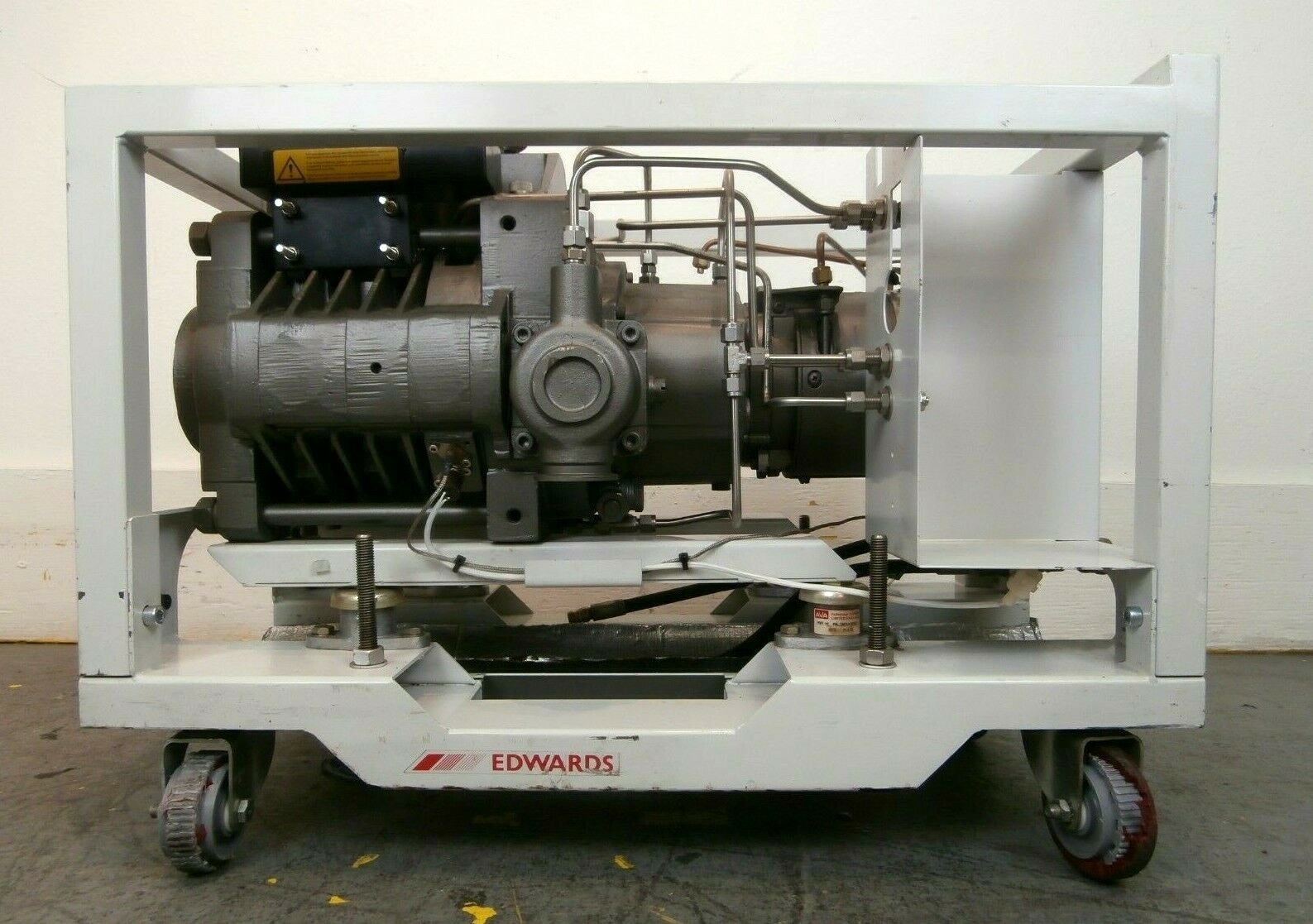 Edwards iQDP40 Dry Vacuum Pump with Frame Untested for Parts or Repair ...