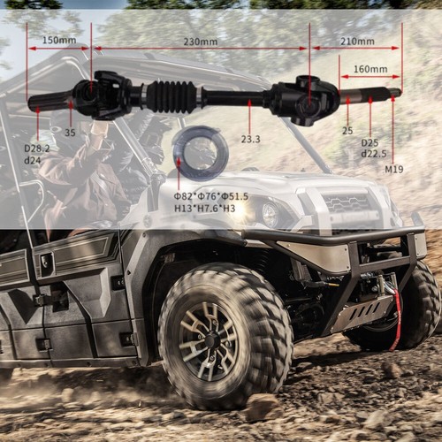 Pair Rear Side CV Axle 2x For Kawasaki Mule 3000 3010 4000 4010 4x4 ...