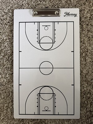 Murray Sporting Goods Dry-Erase Double Sided Basketball Marker Board ...