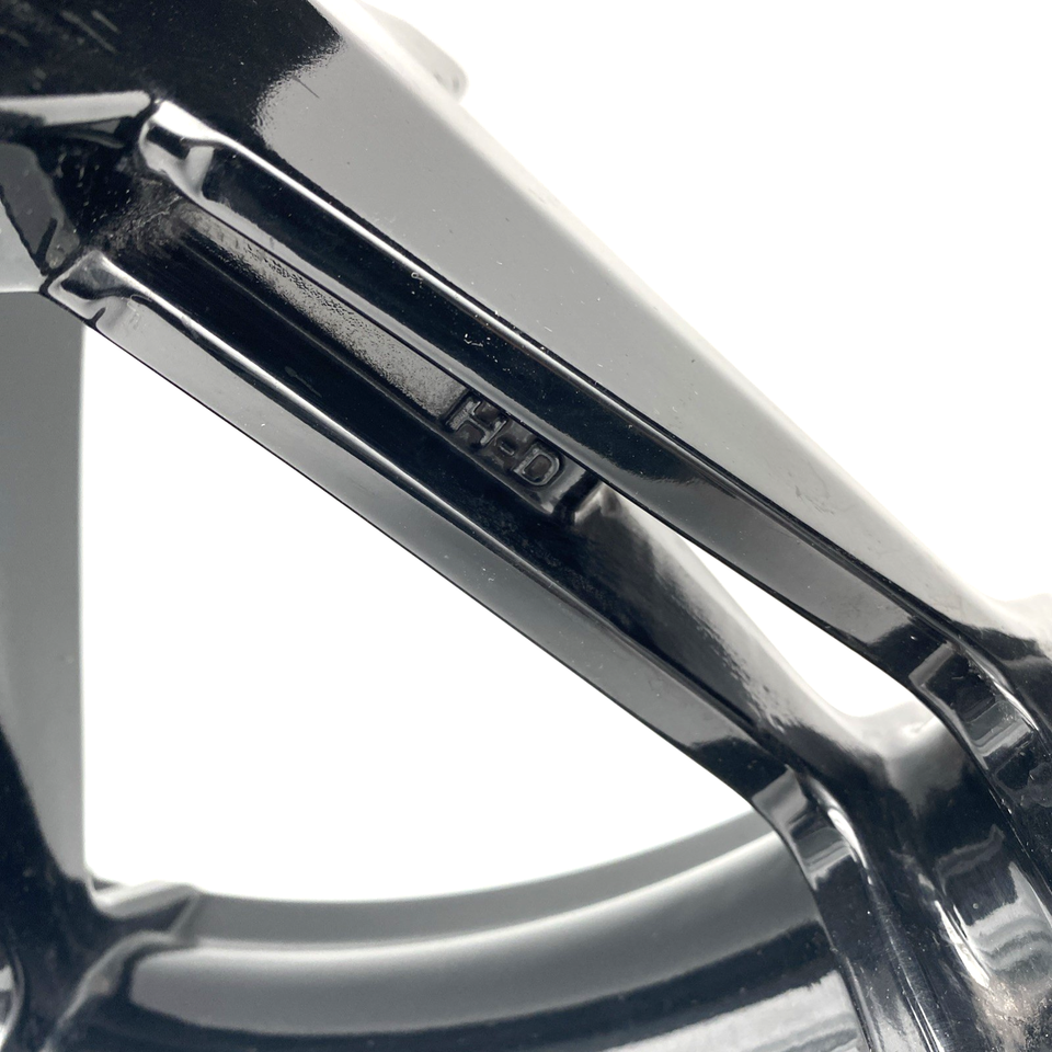 oem Harley 43300627 Gloss Black 7 Spoke ABS 18 x 3.5 Front Wheel 20-24 ...