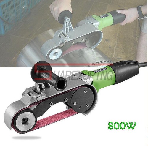 220V Belt Sander Stainless Steel Pipe Tube Polisher Sanding Machine | eBay