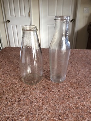 vintage clear 03 Kerr 91 Glass Milk Juice Bottle Jar No Lids | eBay