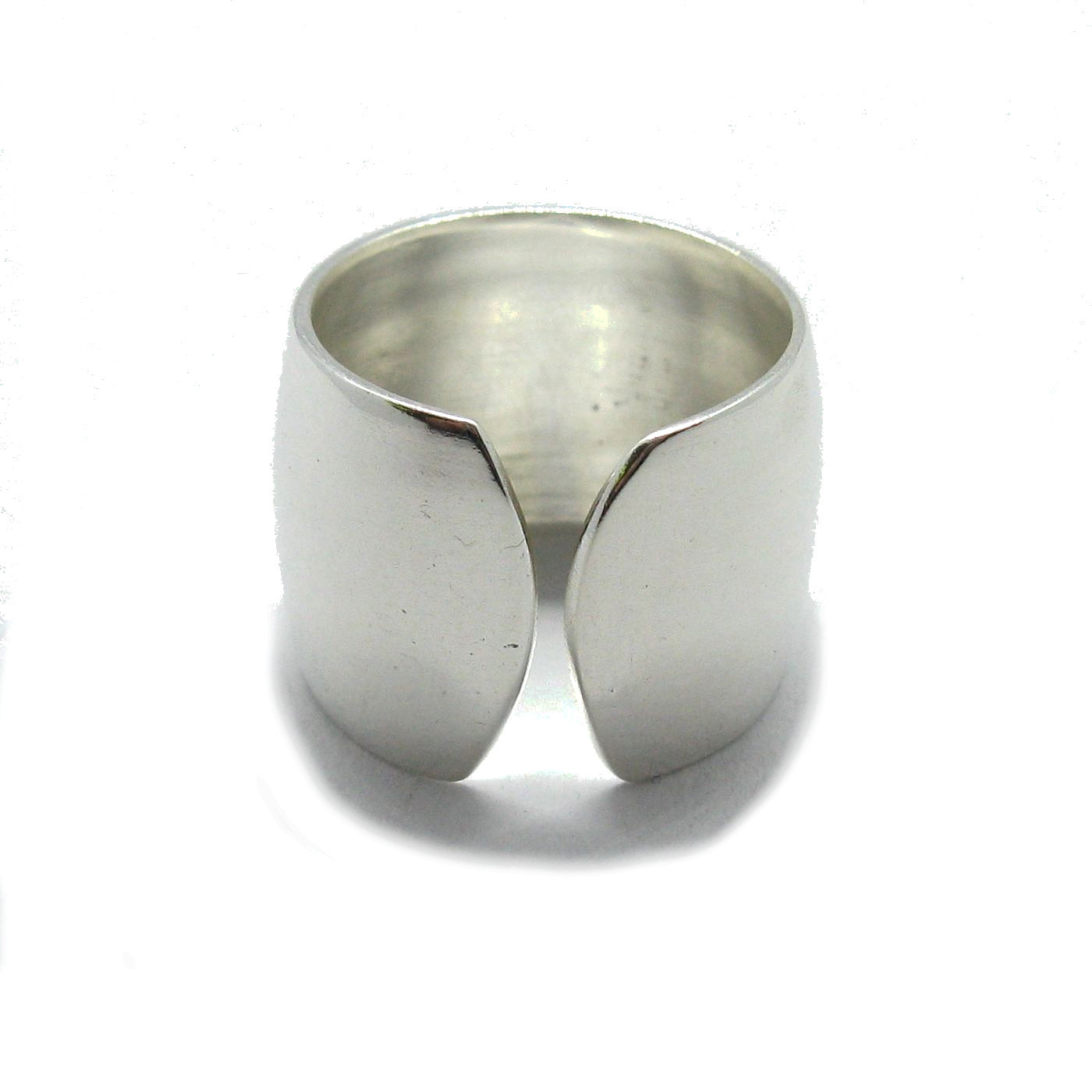 Plain Sterling Silver Ring Stamped Solid 925 Wide Plain Band Handmade ...
