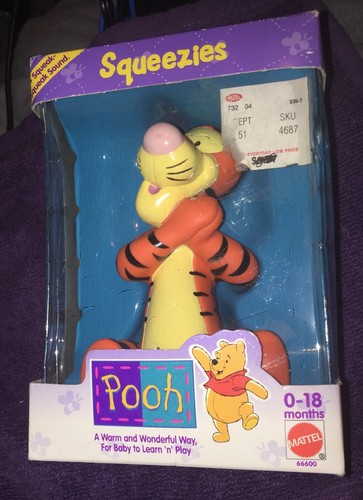 Disney Mattel Pooh Squeezie 0-18 Months Tigger - New Rare - Hills | eBay