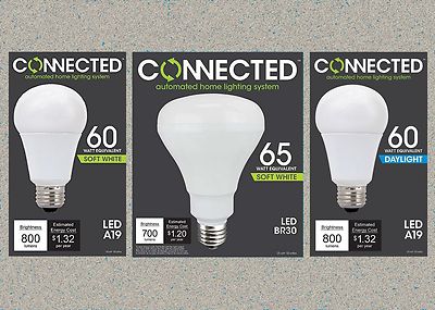 TCP Connected LED 60W 65W Equivalent Soft White (2700K) Daylight (5000 ...