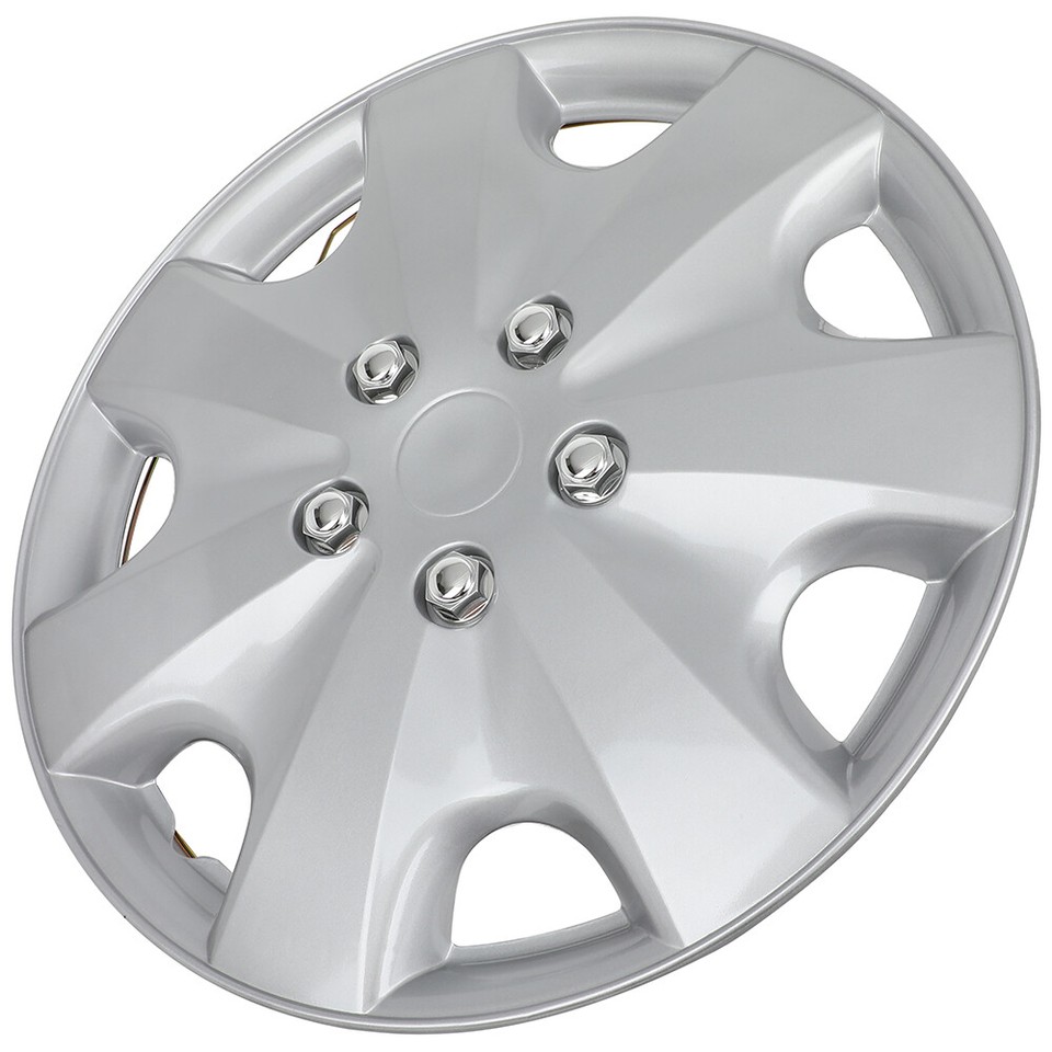 Set of 4 16" Wheel Covers Snap On Full Hub Caps 16 Inch For R16 Tires ...