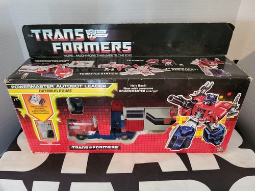 Powermaster Optimus Prime G1 1988 TRANSFORMERS Vintage Original ...