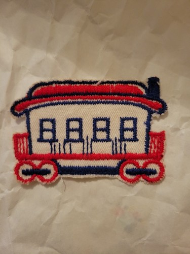 Vintage Train Caboose Patch | eBay