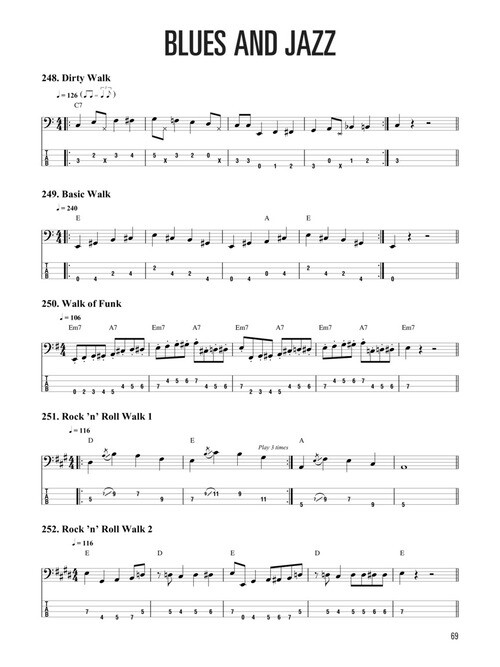Bass Lines Bass Method 500 Grooves · All Styles · All Levels | eBay