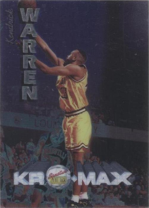1994-95 Signature Rookies Kro-Max - Kendrick Warren #50 (RC) for sale ...