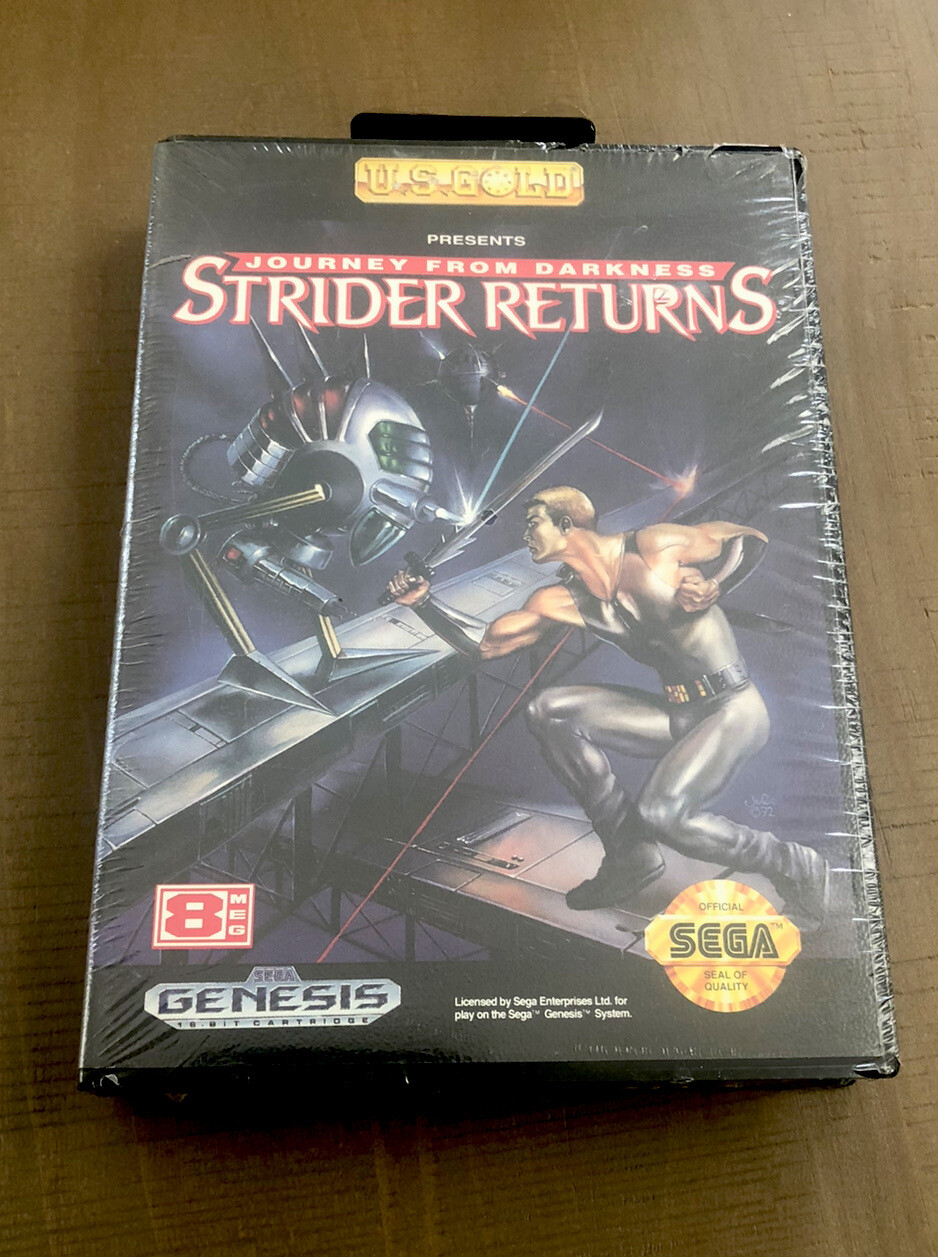 Strider Returns: Journey From Darkness (Sega Genesis, 1992) for sale ...