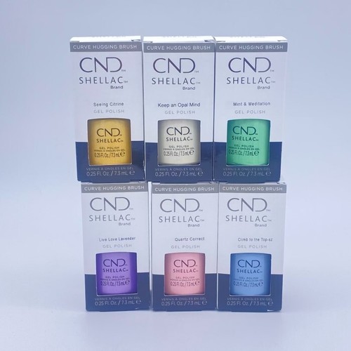 CND Shellac - Shade Sense Spring 2023 Collection - ALL 6 COLORS CHOOSE ...
