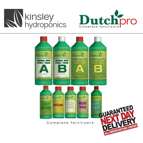 Dutch Pro All Products 250ml-1 Litre-5 Litre Explode Take Root A & B ...