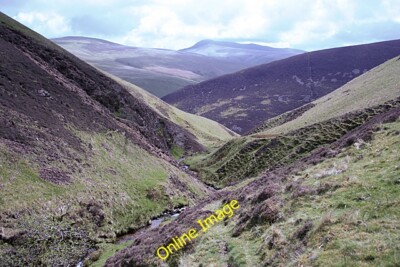 Photo 6x4 Brandy Gill Mosedale/NY3532 Looking down Brandy Gill towards ...