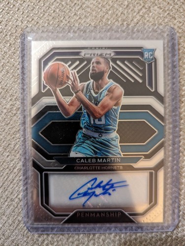2020-21 CALEB MARTIN Panini Prizm Penmanship #RP-CMT Rookie RC Auto ...