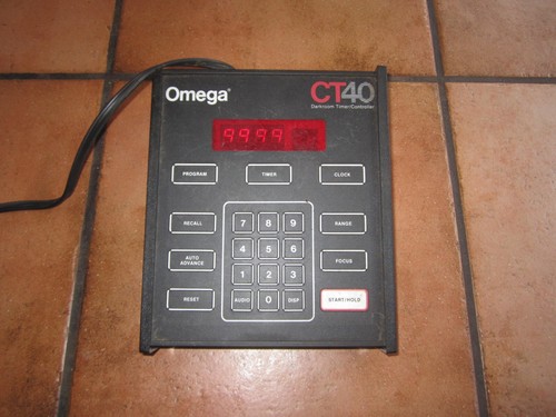 VINTAGE OMEGA CT40 DIGITAL DARKROOM TIMER CONTROLLER - TESTED & WORKS ...