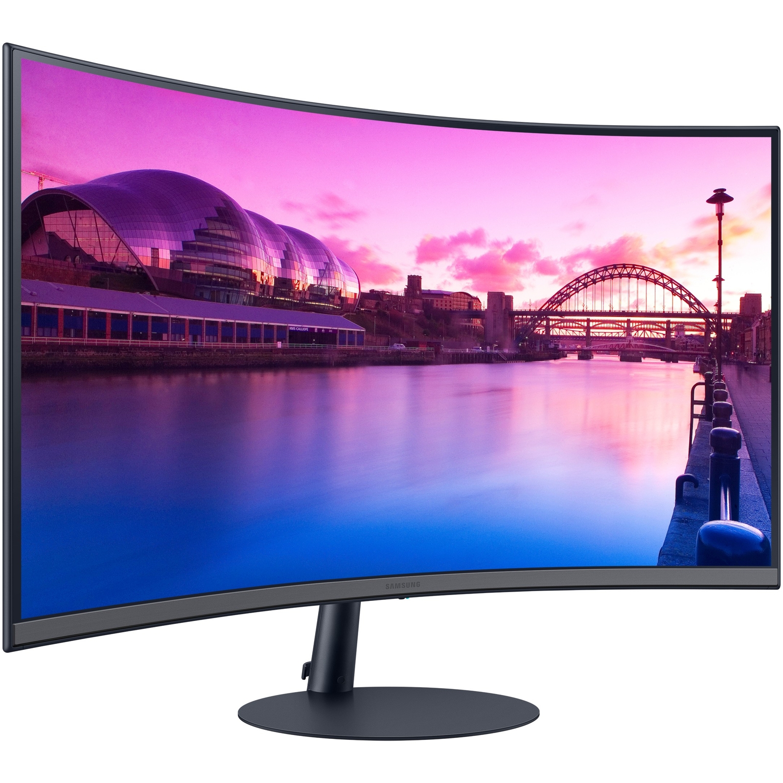 Samsung Bildschirm Curved Monitor S27C 27 Zoll 75Hz 4ms HDMI DP Full HD ...