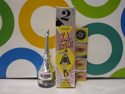 BENEFIT ~ KA BROW CREAM GEL BROW COLOR WITH BRUSH ~ # 2 LIGHT ~ 0.1 OZ ...