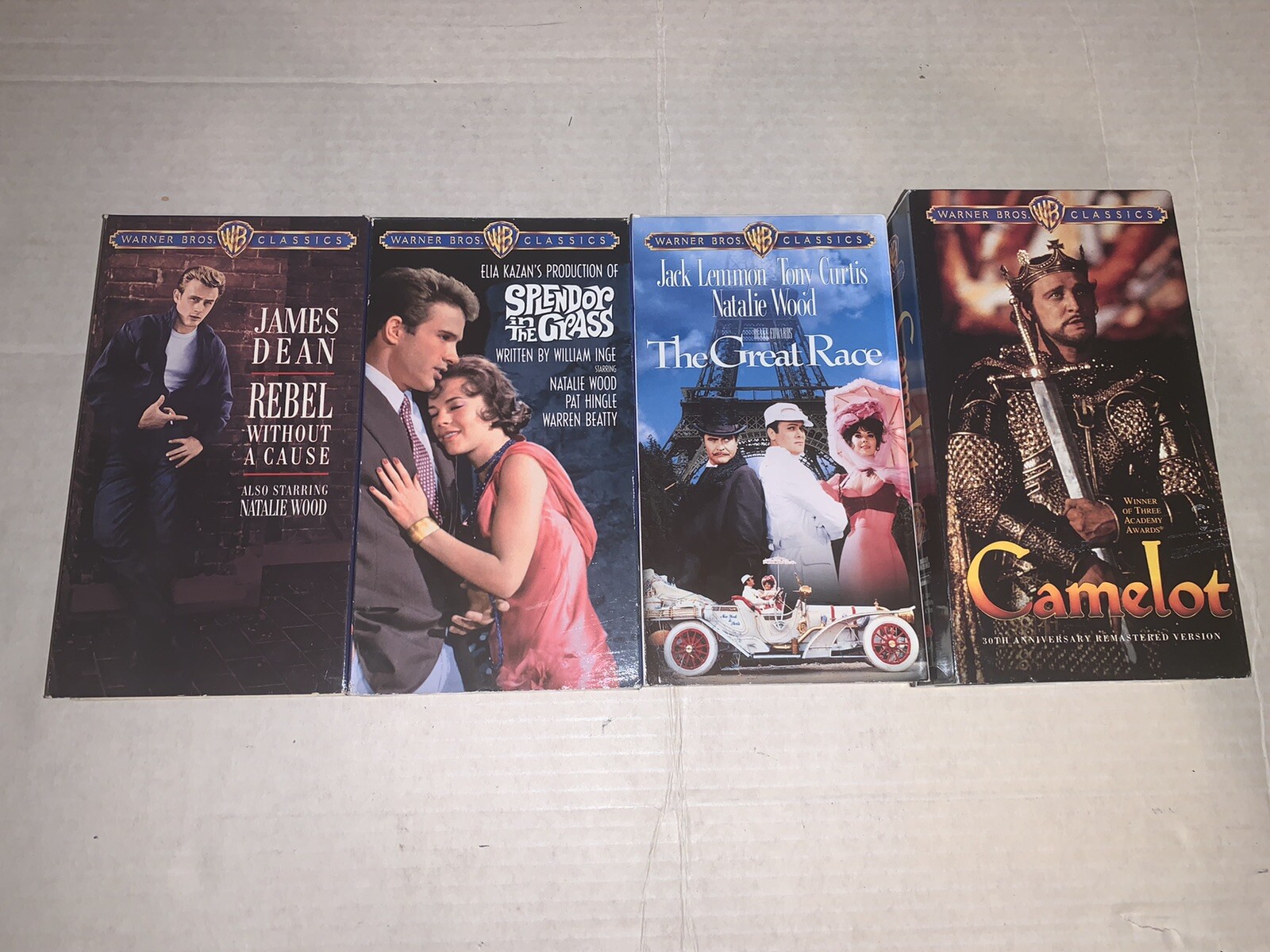Warner Bros Classics VHS Lot Of 4 | eBay