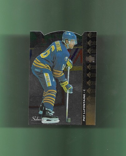 1994-95 Upper Deck SP DIE CUT # SP-99 PAT LAFONTAINE BUFFALO SABRES ...