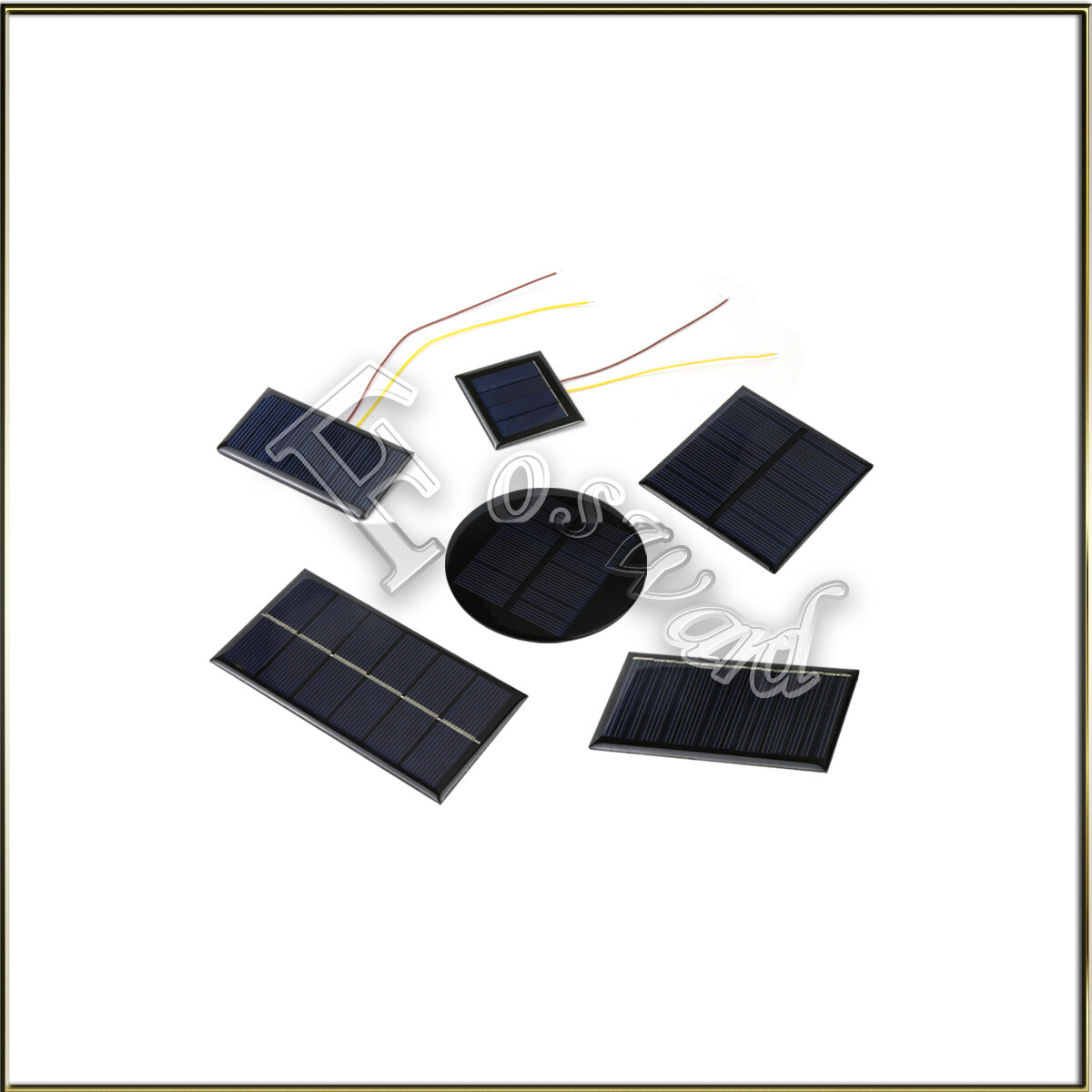 Solar Panel Cell Solar 2V 3V 5V 5.5V 6V 9V 10V 12V Battery Charger ...