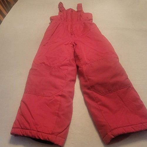 George Girls Kids 6x Pink Snow Ski Pants Bibs | eBay