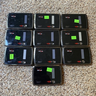 Lot Of (10) Verizon MiFI 4510L 4G LTE Wi-Fi Mobile Hotspot Modem Tested ...